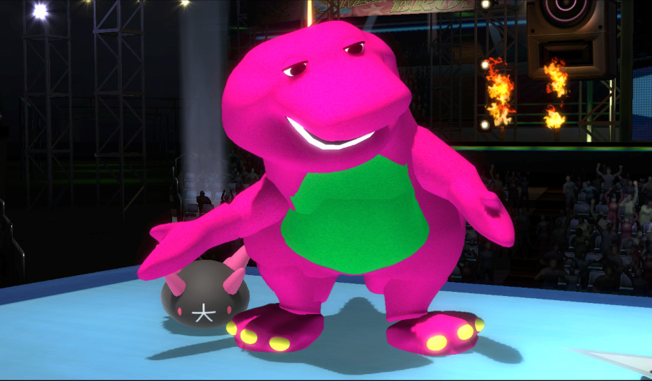 Barney The DINOSAUR Mod for Super Smash Bros. Ultimate | SSBU Mods