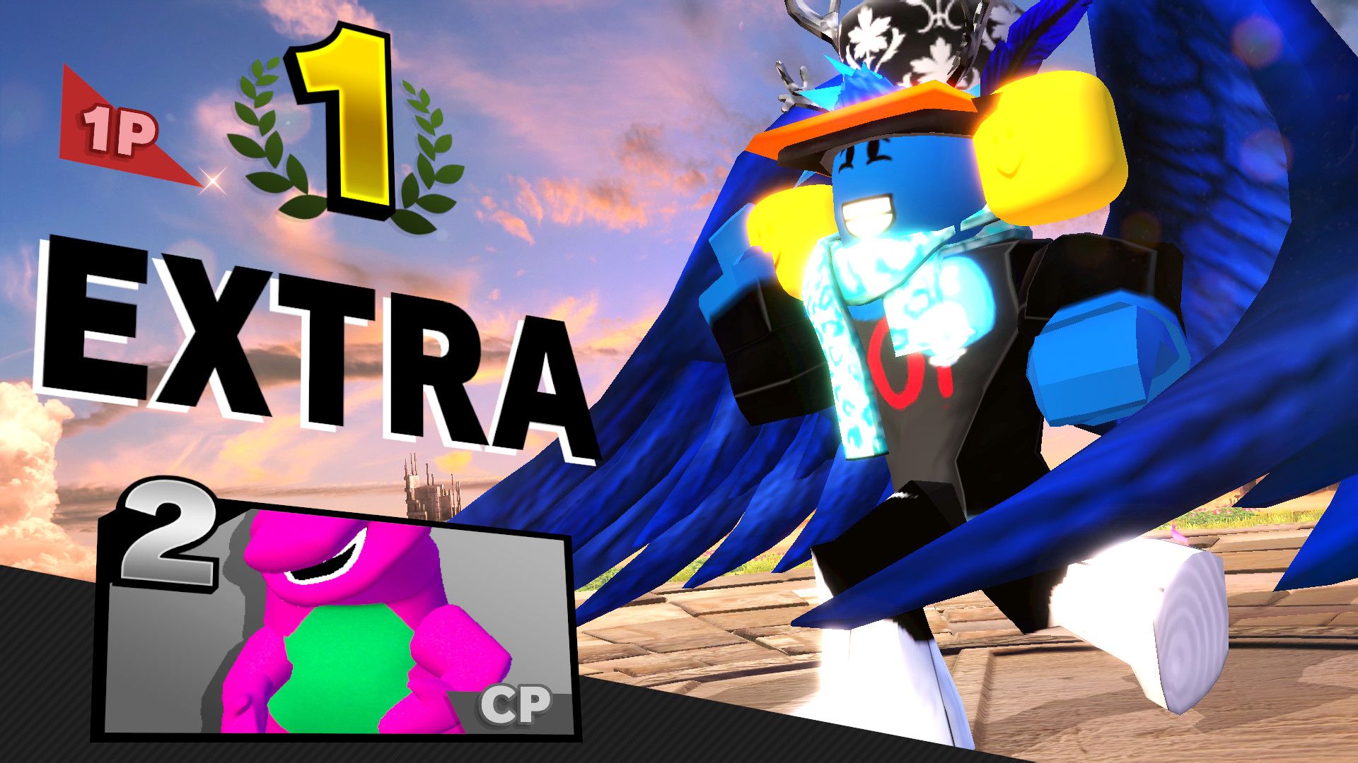 Barney The DINOSAUR Mod for Super Smash Bros. Ultimate | SSBU Mods