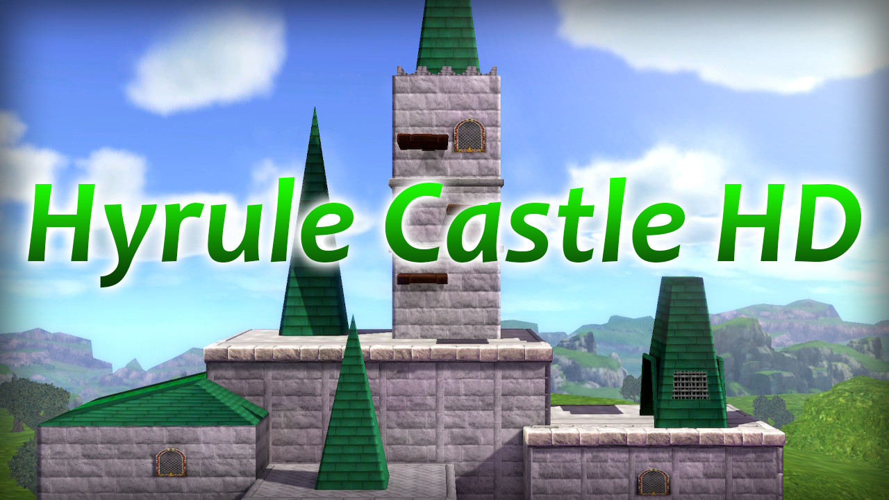 Hyrule Castle HD (Project M Inspired) Mod for Super Smash Bros ...