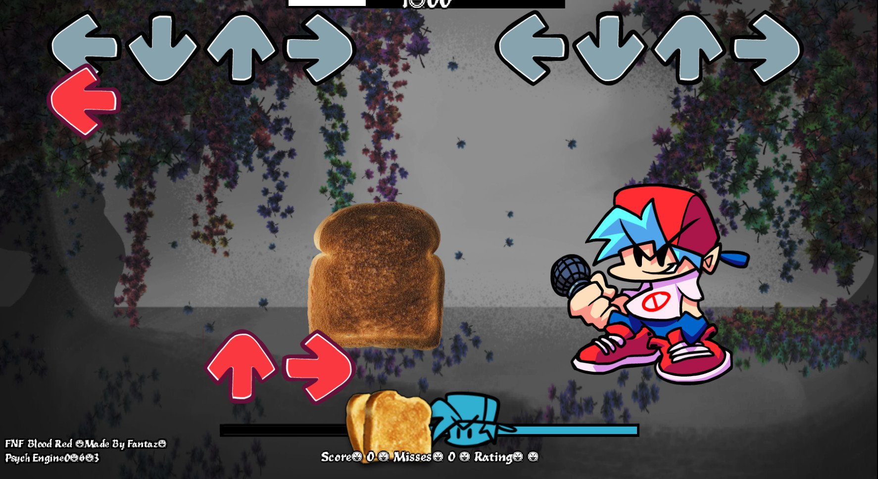 FNF Blood Red Mod for Friday Night Funkin' | FNF Mods