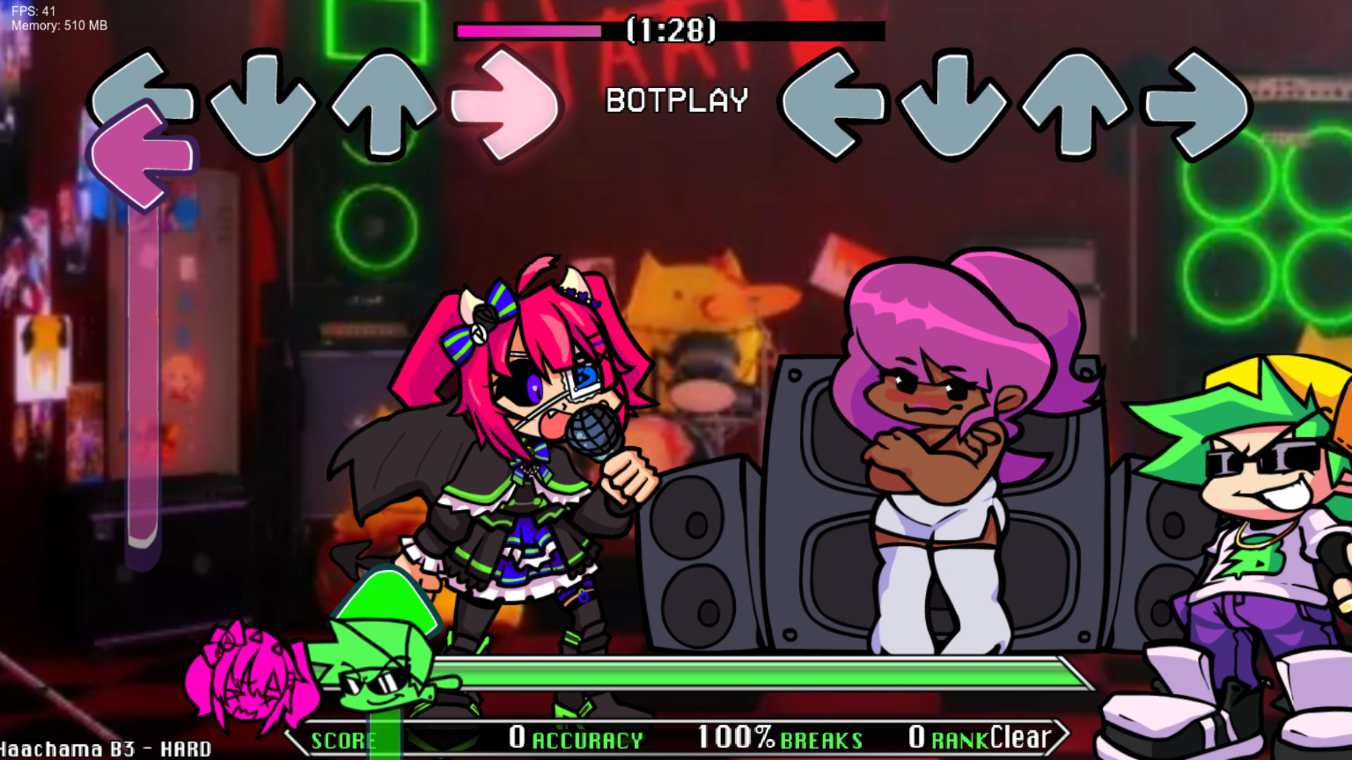 HOLOFUNK B3REMIXED Haachama Week DEMO Mod for Friday Night Funkin ...