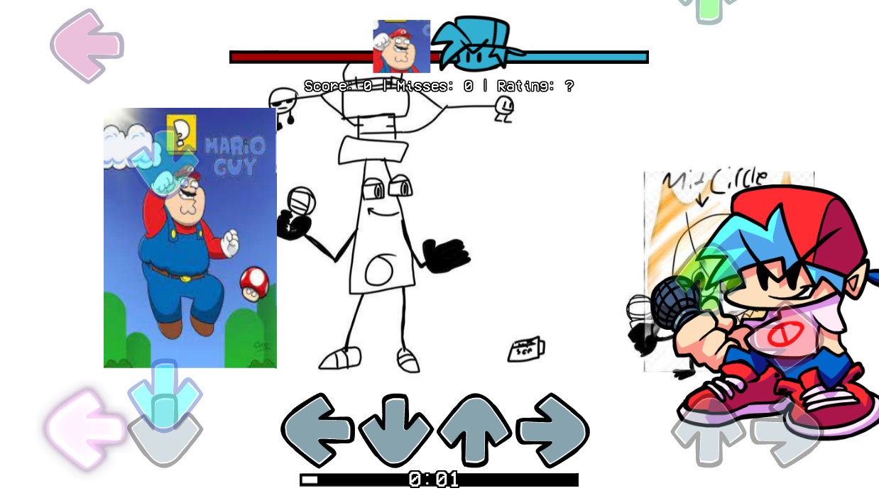 Mario Guy: Part 1 Mod for Friday Night Funkin' | FNF Mods