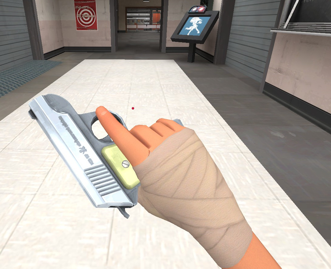 Revy's pistol skin Mod for Team Fortress 2 | TF2 Mods
