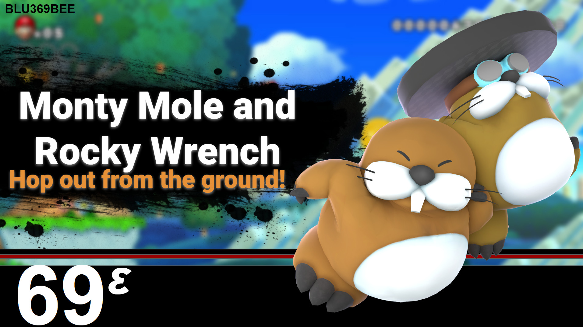 Monty Mole & Rocky Wrench Mod for Super Smash Bros. Ultimate | SSBU Mods