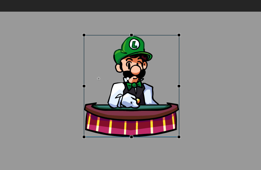 Casino Luigi Gf Reskin Mod for Friday Night Funkin' | FNF Mods