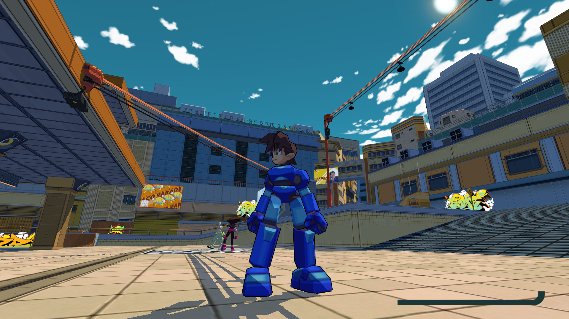 Mega Man Legends Pack Mod for Bomb Rush Cyberfunk | BRC Mods