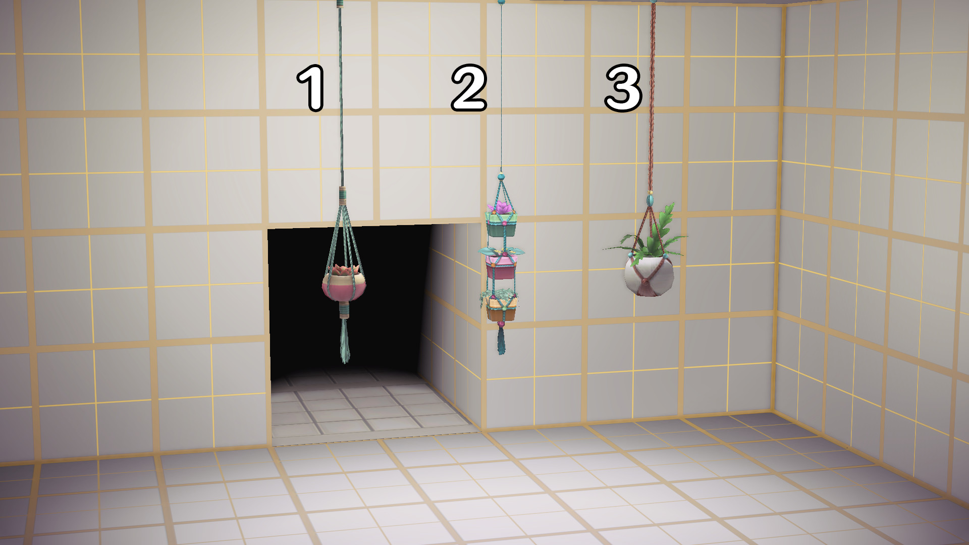 TS4 Ceiling Decor Pack 1 Mod for Animal Crossing: New Horizons | ACNH Mods