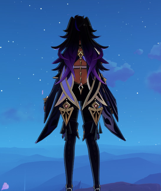 Midnight Dehya Mod for Genshin Impact | GI Mods