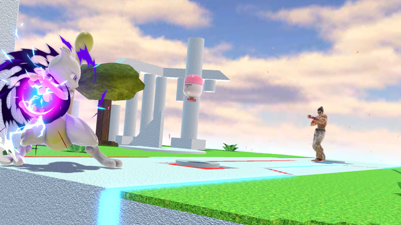 Battlefield, built by a Roblox player from 2010 Mod for Super Smash ...
