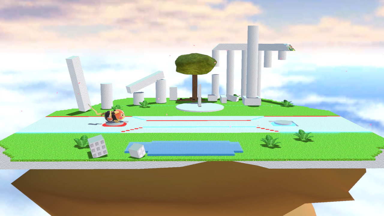 Battlefield, built by a Roblox player from 2010 Mod for Super Smash ...