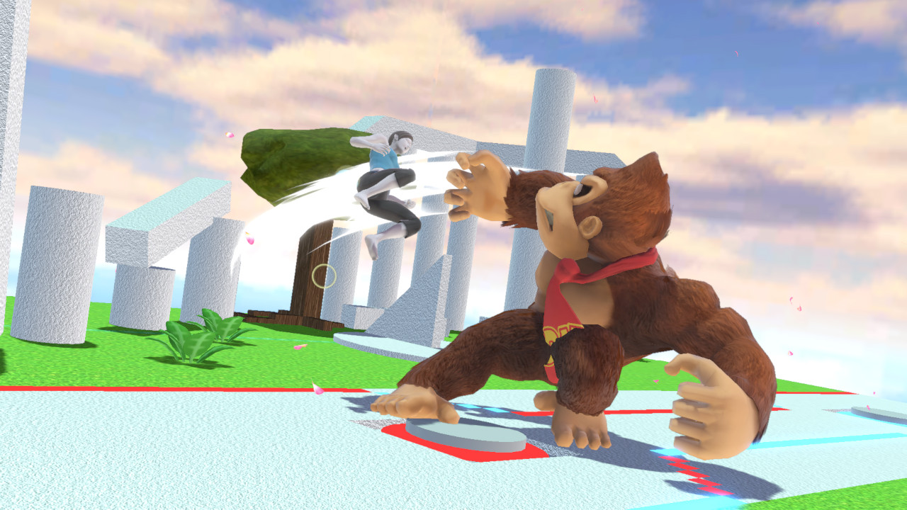 Battlefield, built by a Roblox player from 2010 Mod for Super Smash ...