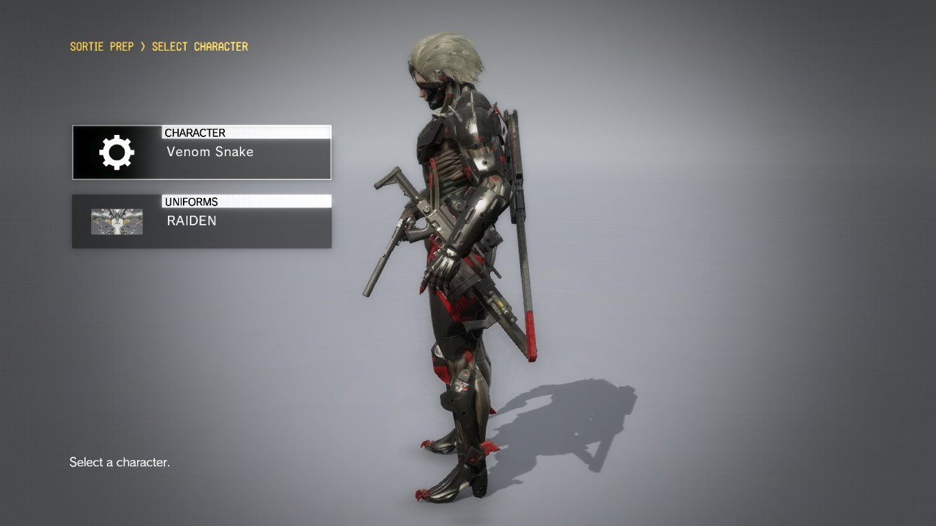 Desperado Raiden [SB Compatible] Mod for Metal Gear Solid V: The ...