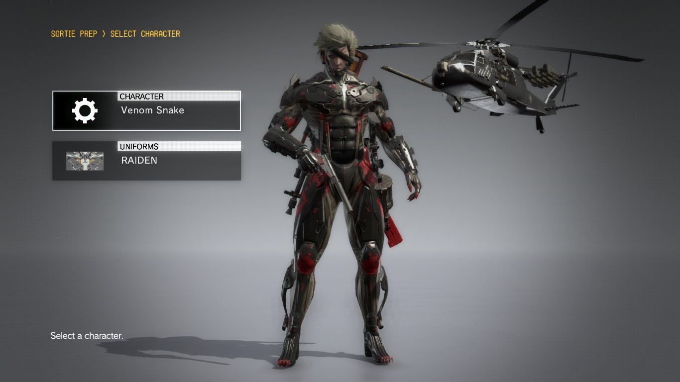 Desperado Raiden [SB Compatible] Mod for Metal Gear Solid V: The ...