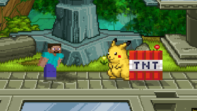 (1.5.2 NEW UPDATE) Steve MOD (Beta 1.3.1.2) Mod for Super Smash Flash 2 ...