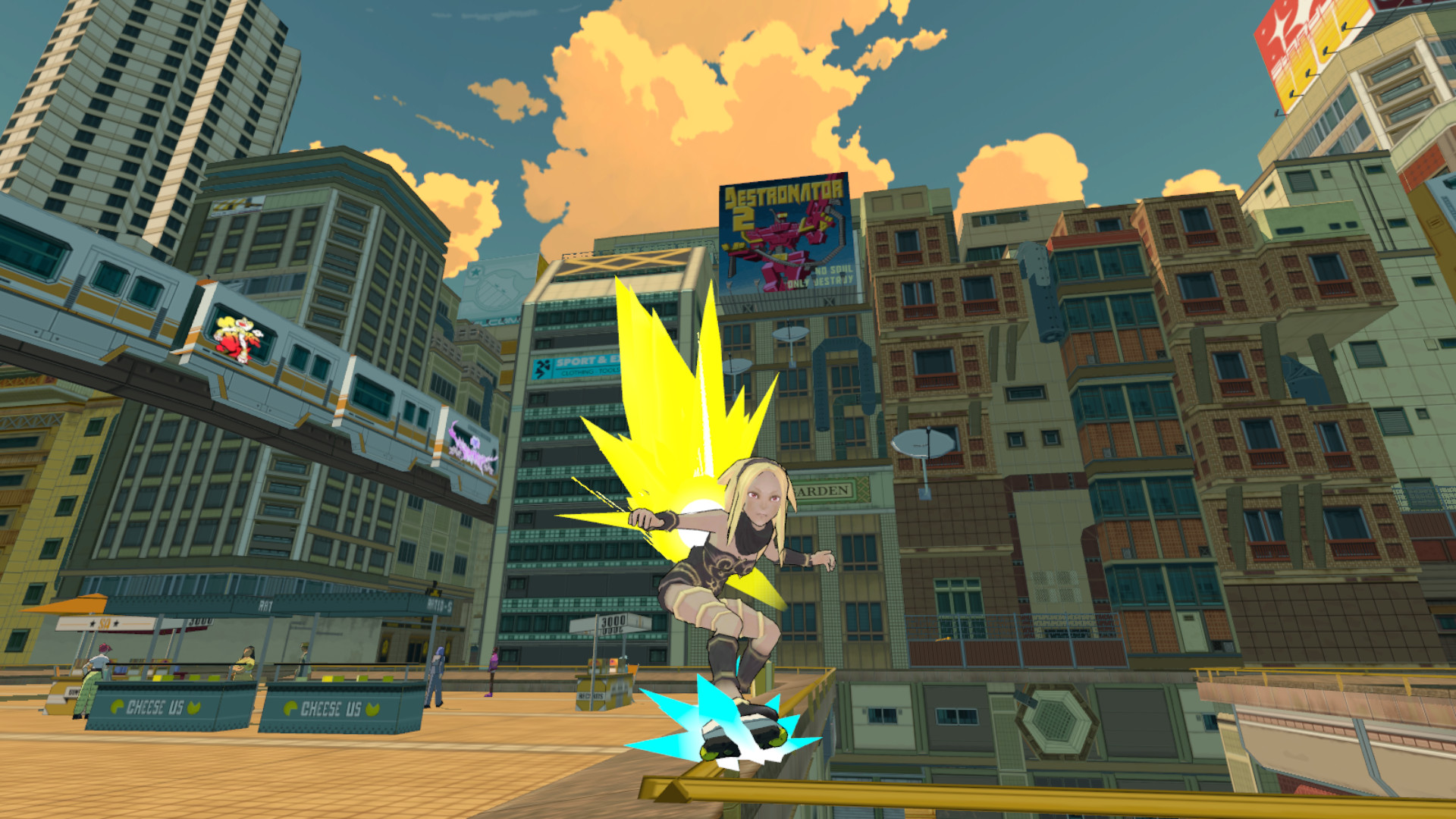 Kat Gravity rush Retro and HD Mod for Bomb Rush Cyberfunk | BRC Mods