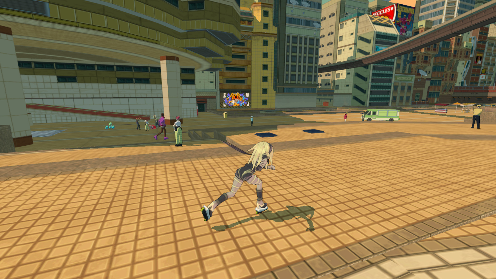 Kat Gravity rush Retro and HD Mod for Bomb Rush Cyberfunk | BRC Mods