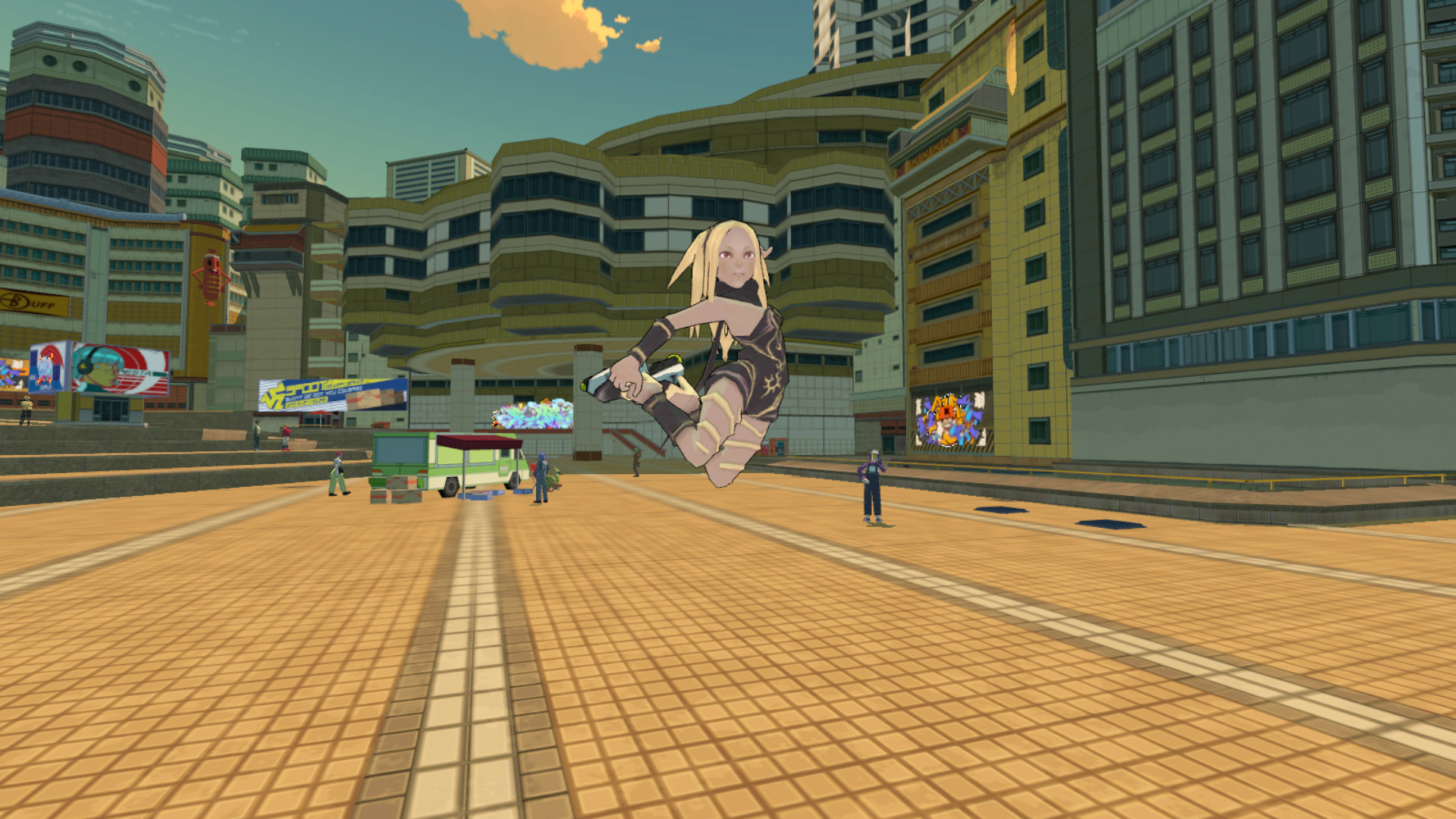 Kat Gravity rush Retro and HD Mod for Bomb Rush Cyberfunk | BRC Mods