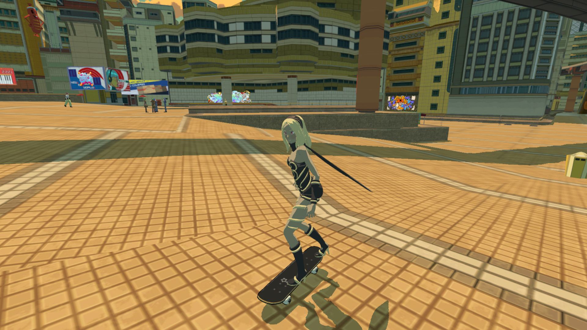 Kat Gravity rush Retro and HD Mod for Bomb Rush Cyberfunk | BRC Mods