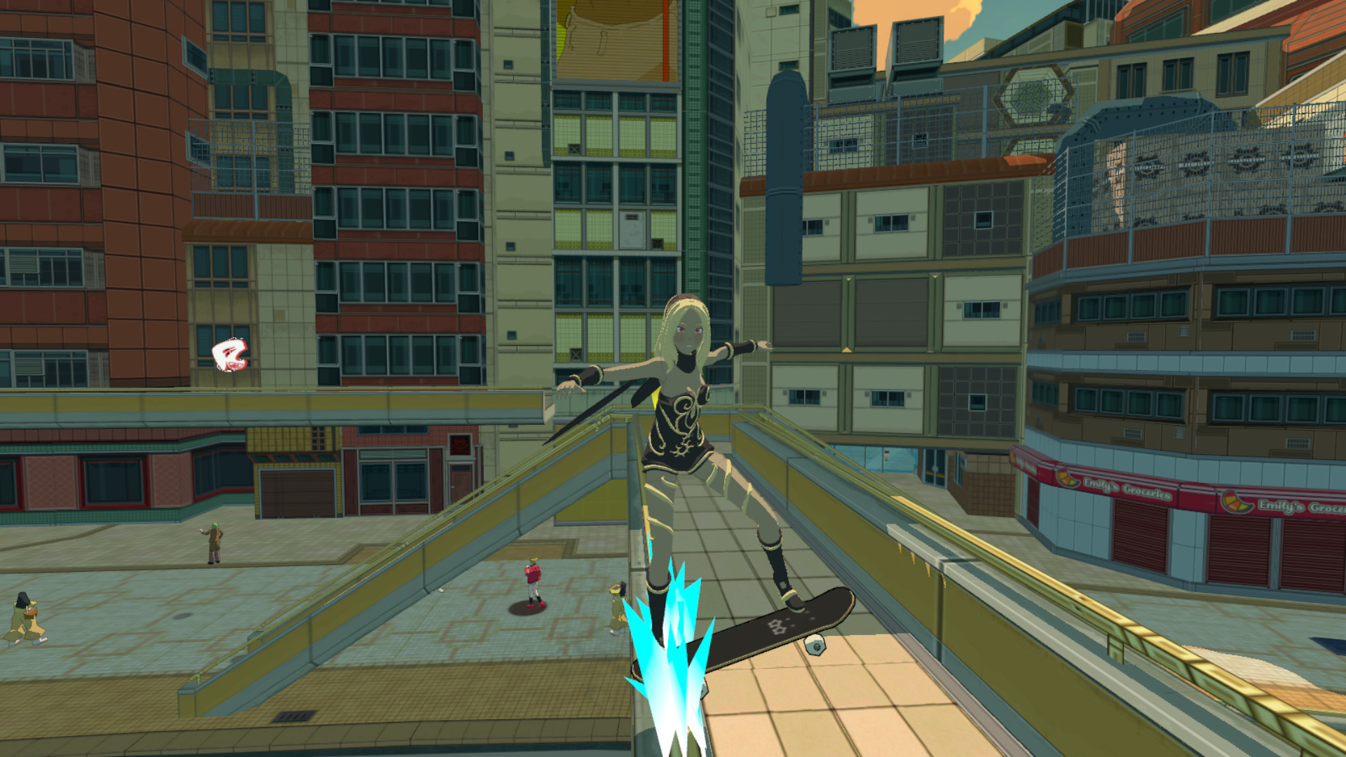 Kat Gravity rush Retro and HD Mod for Bomb Rush Cyberfunk | BRC Mods
