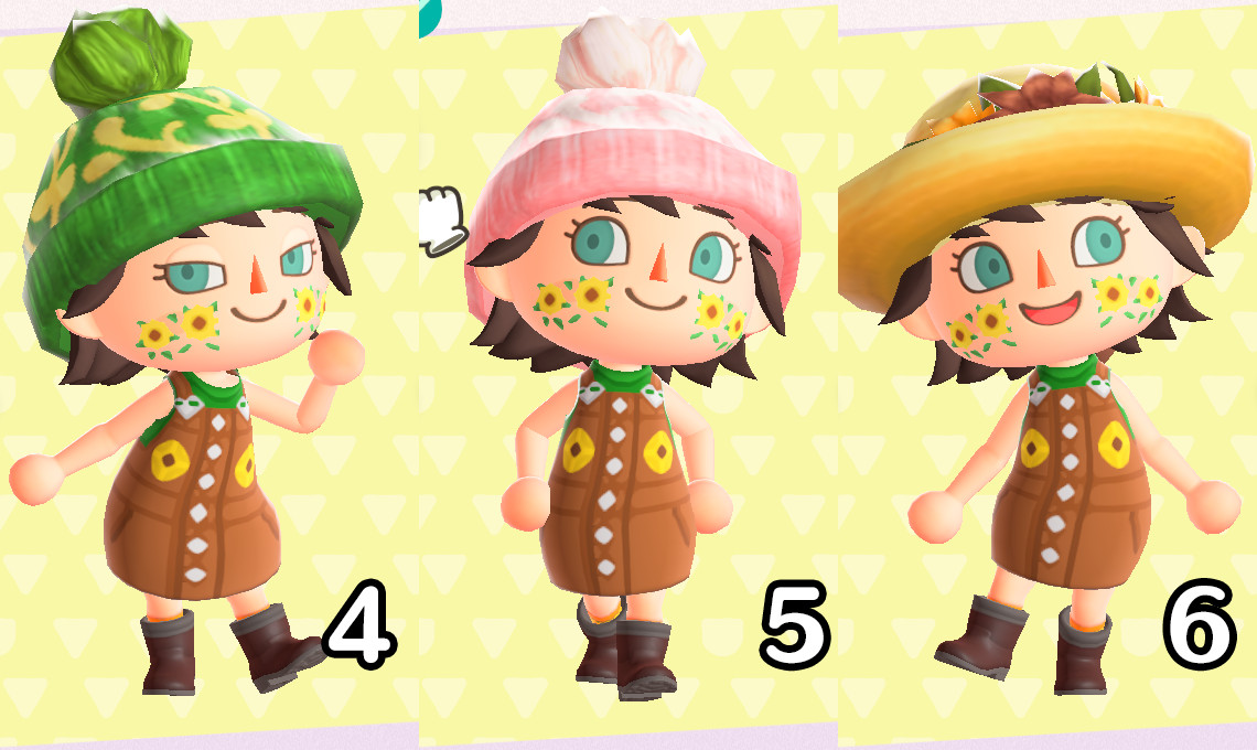 TS4 Hat Pack 1 Mod for Animal Crossing: New Horizons | ACNH Mods