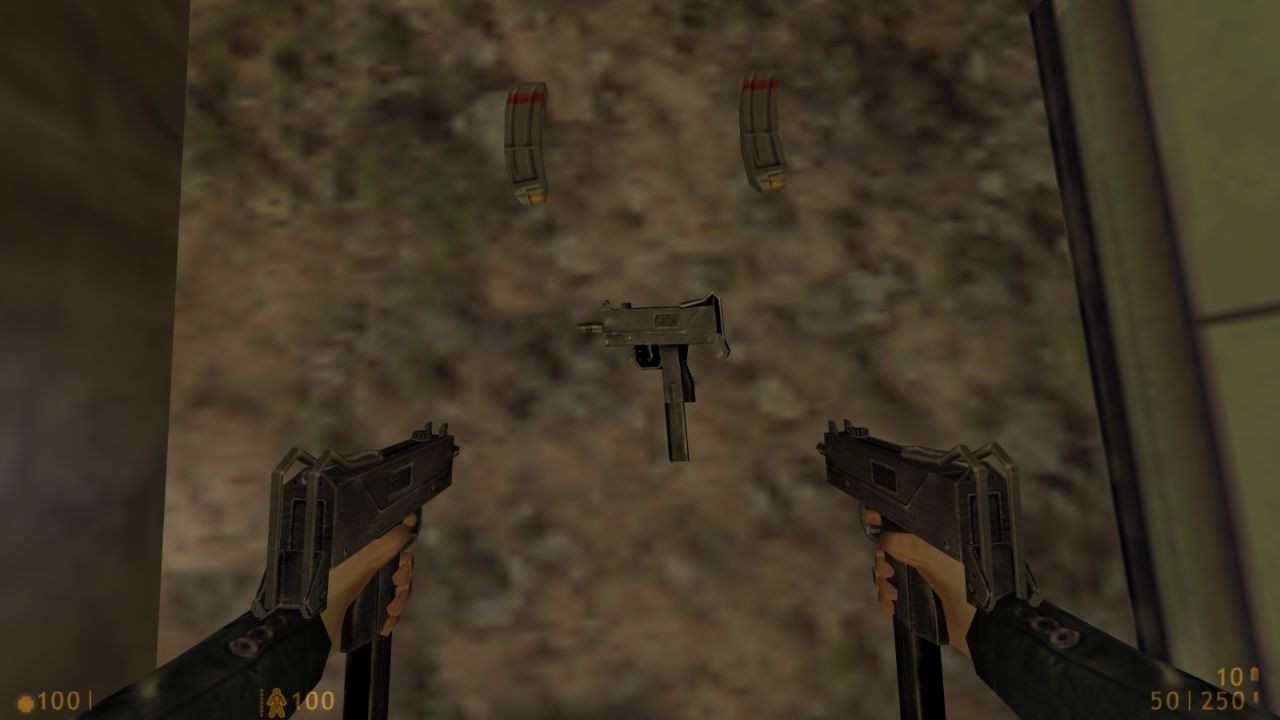 Dual Mac 10s for HL 9mmAR Mod for Half-Life | HL Mods
