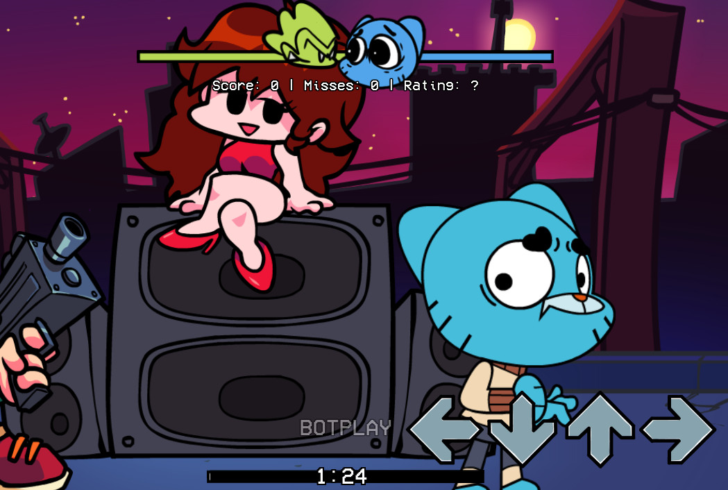 FNF Playable Pibby Gumball Mod for Friday Night Funkin' | FNF Mods