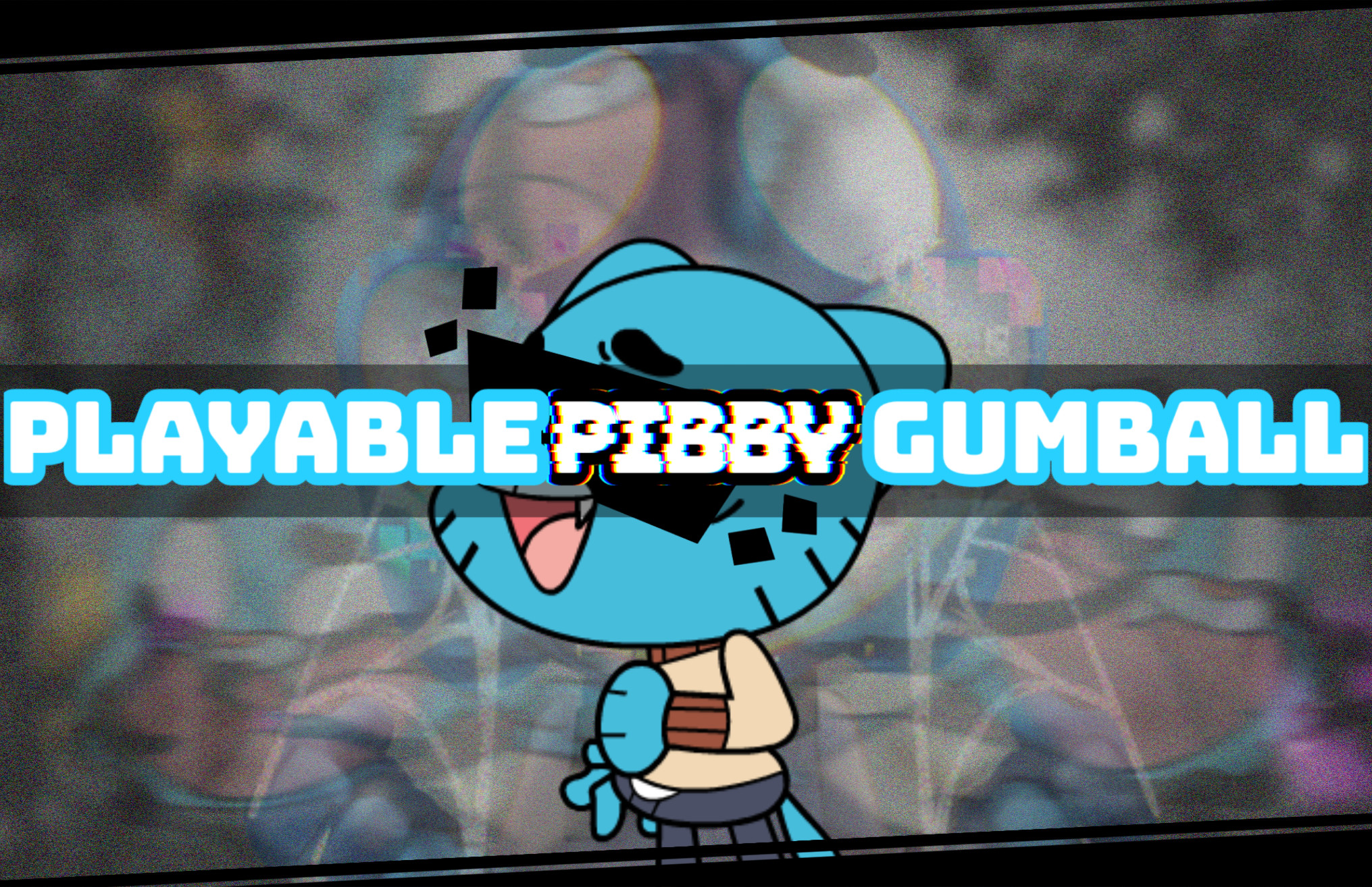 FNF Playable Pibby Gumball Mod for Friday Night Funkin' | FNF Mods