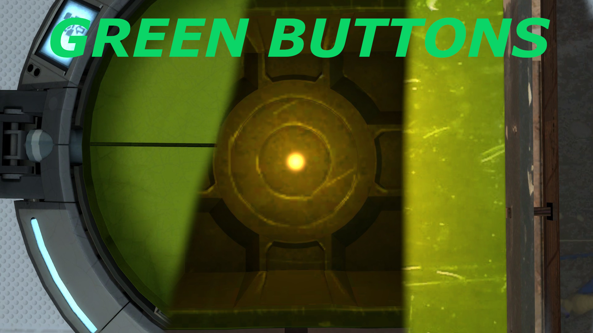 Green Buttons Mod for Portal 2 | P2 Mods