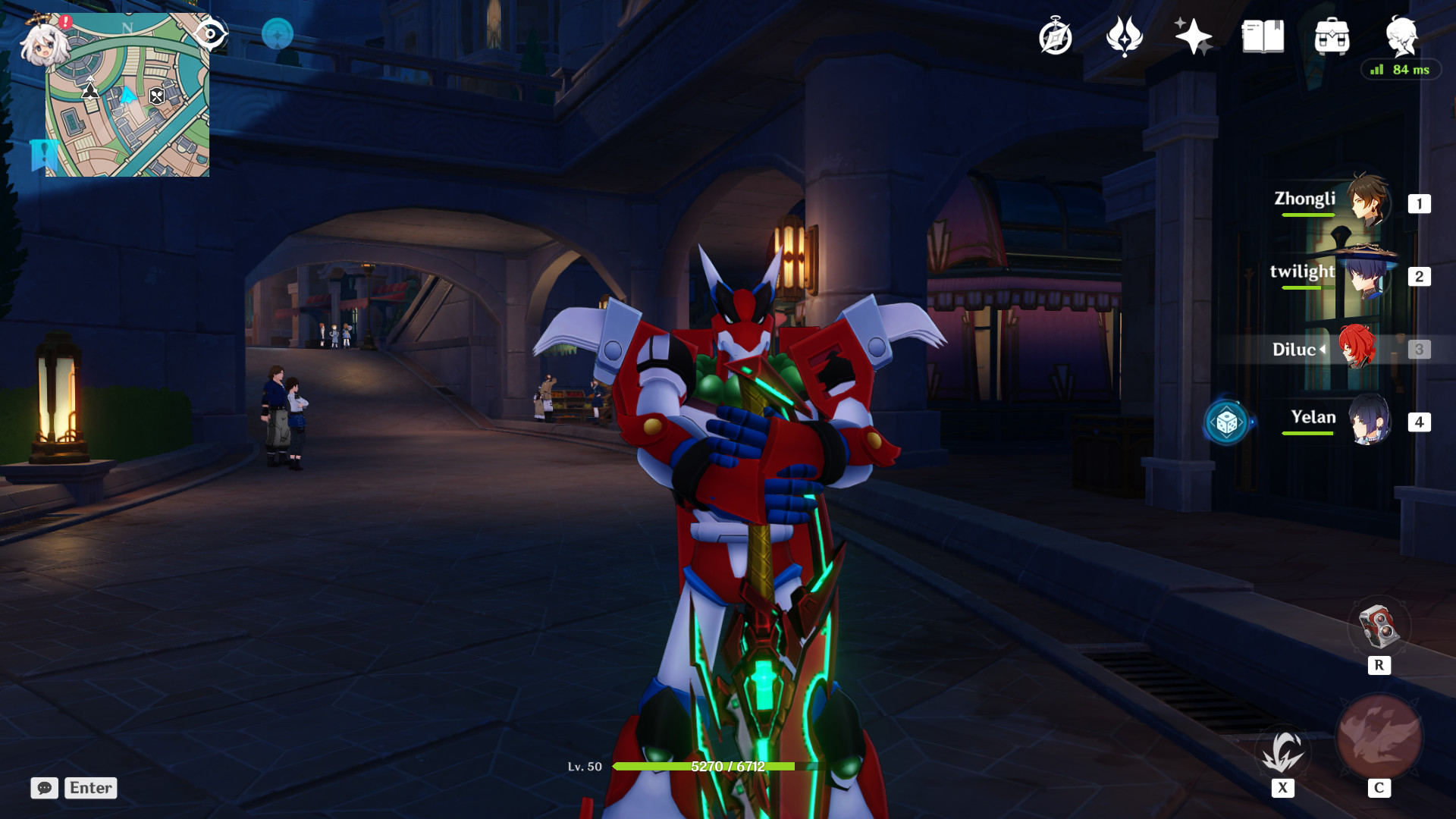 RMXD MAGMA DRAGOON Mod for Genshin Impact | GI Mods