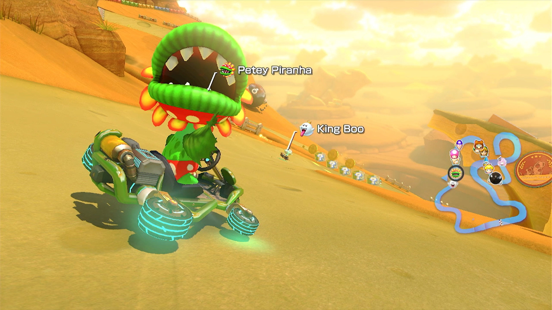 MK8DX Petey Piranha Mod for Mario Kart 8 | MK8 Mods