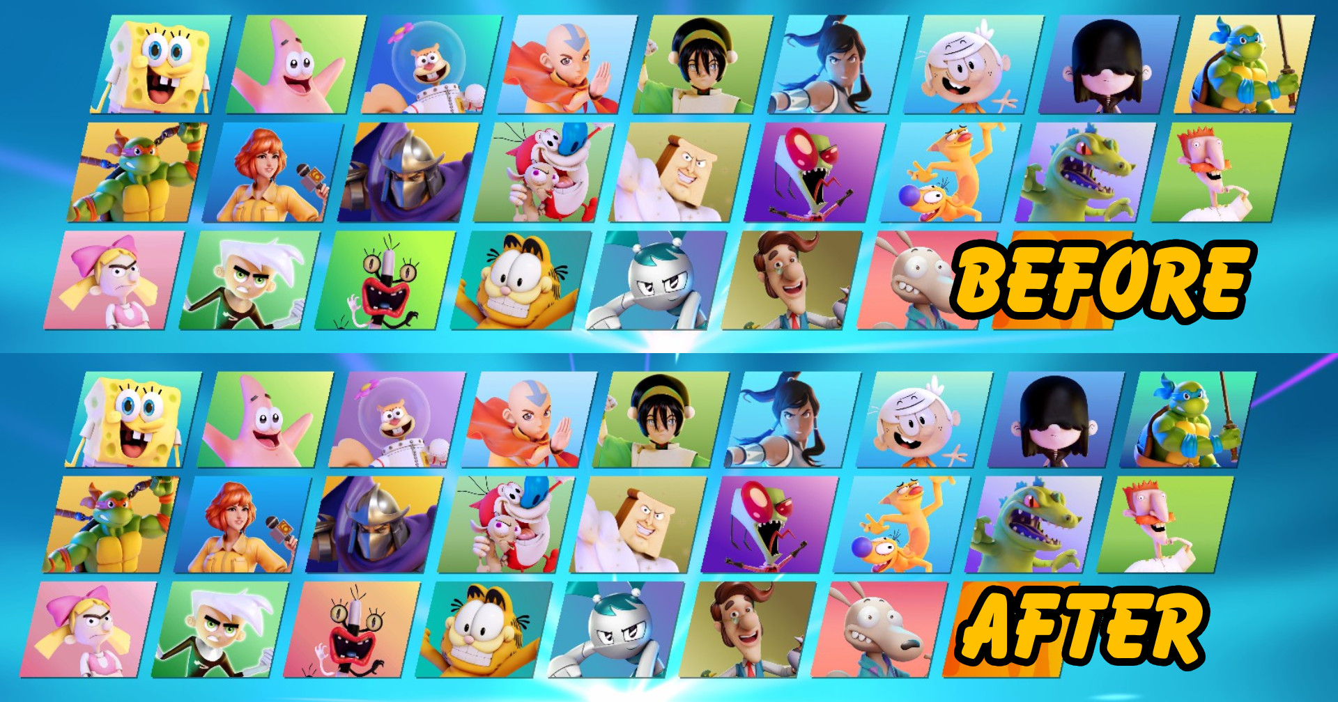 Menu Tweaks Mod for Nickelodeon All-Star Brawl | NASB Mods