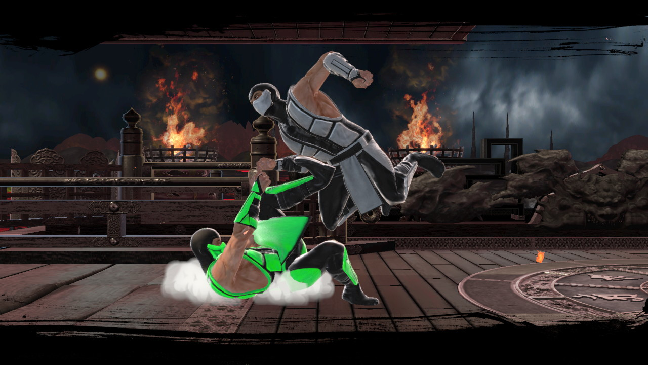 Sub-Zero & Friends over Ryu Mod for Super Smash Bros. Ultimate | SSBU Mods