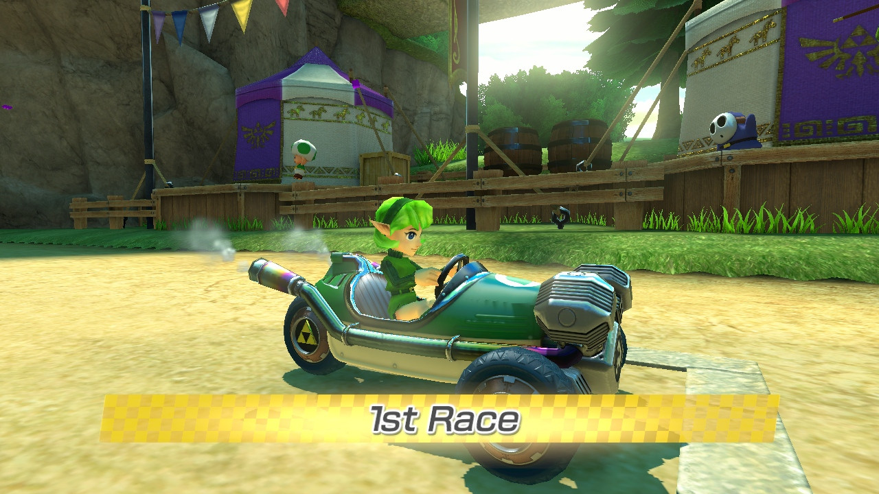 Saria (from Zelda ocarina of time) Mod for Mario Kart 8 Deluxe | MK8D Mods