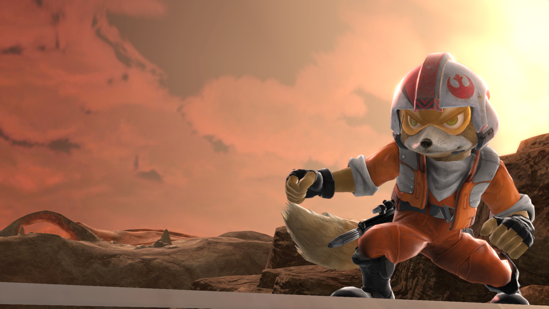 Rebel Pilot Fox Mod for Super Smash Bros. Ultimate | SSBU Mods