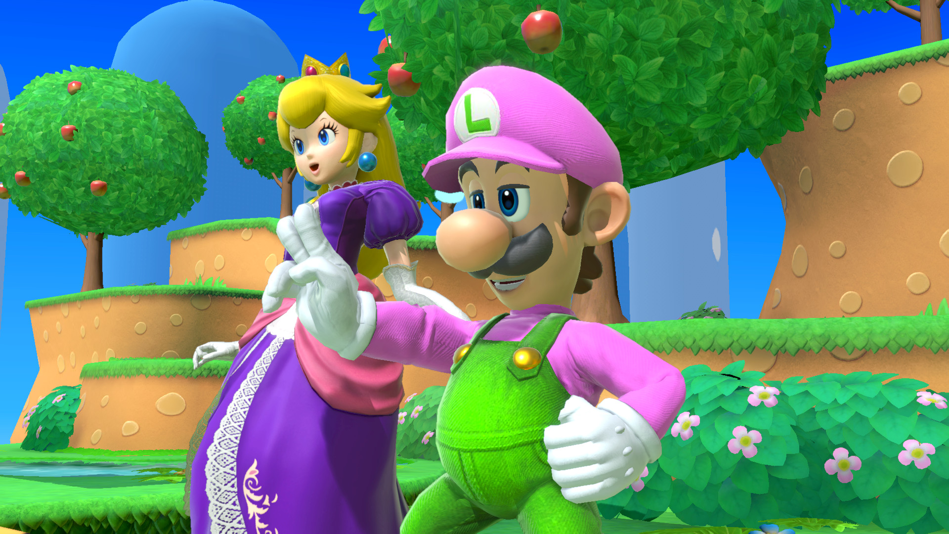 Bubble Peach (Super Mario Bros. Wonder) Mod for Super Smash Bros ...