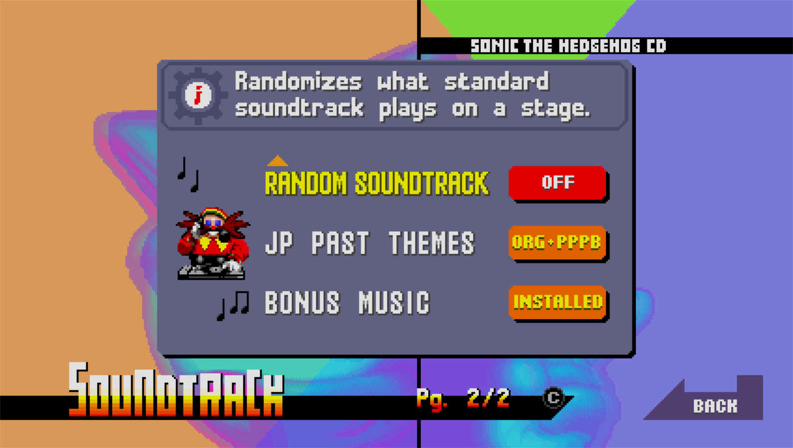 Sonic CD: Custom Soundtrack Mod for Sonic CD (2011) | SCD Mods