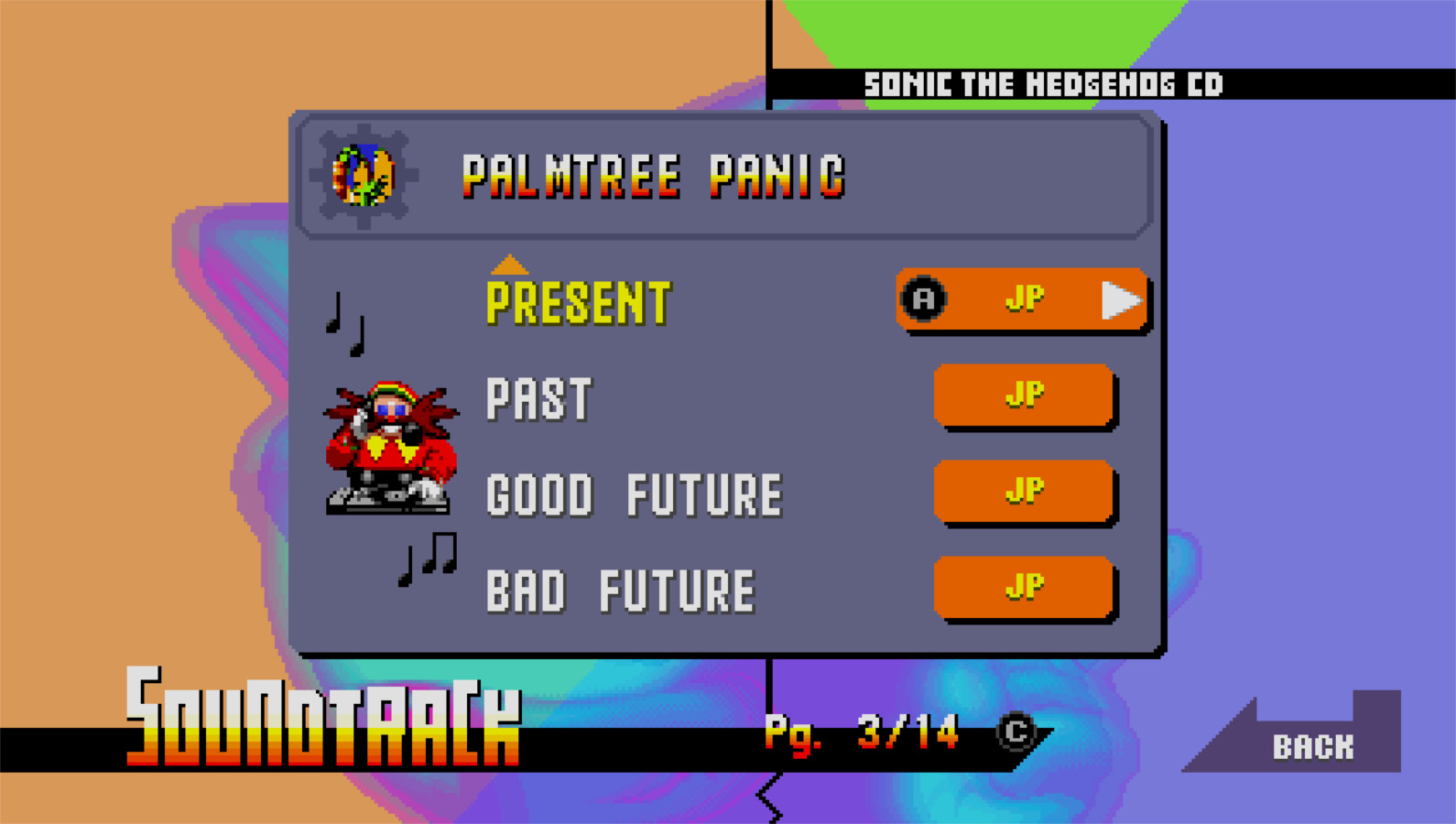 Sonic CD: Custom Soundtrack Mod for Sonic CD (2011) | SCD Mods