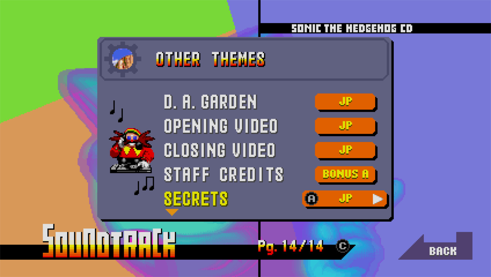Sonic CD: Custom Soundtrack Mod for Sonic CD (2011) | SCD Mods