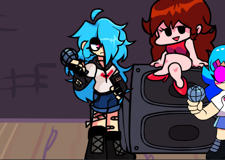 New nusky skin pack Mod for Friday Night Funkin' | FNF Mods