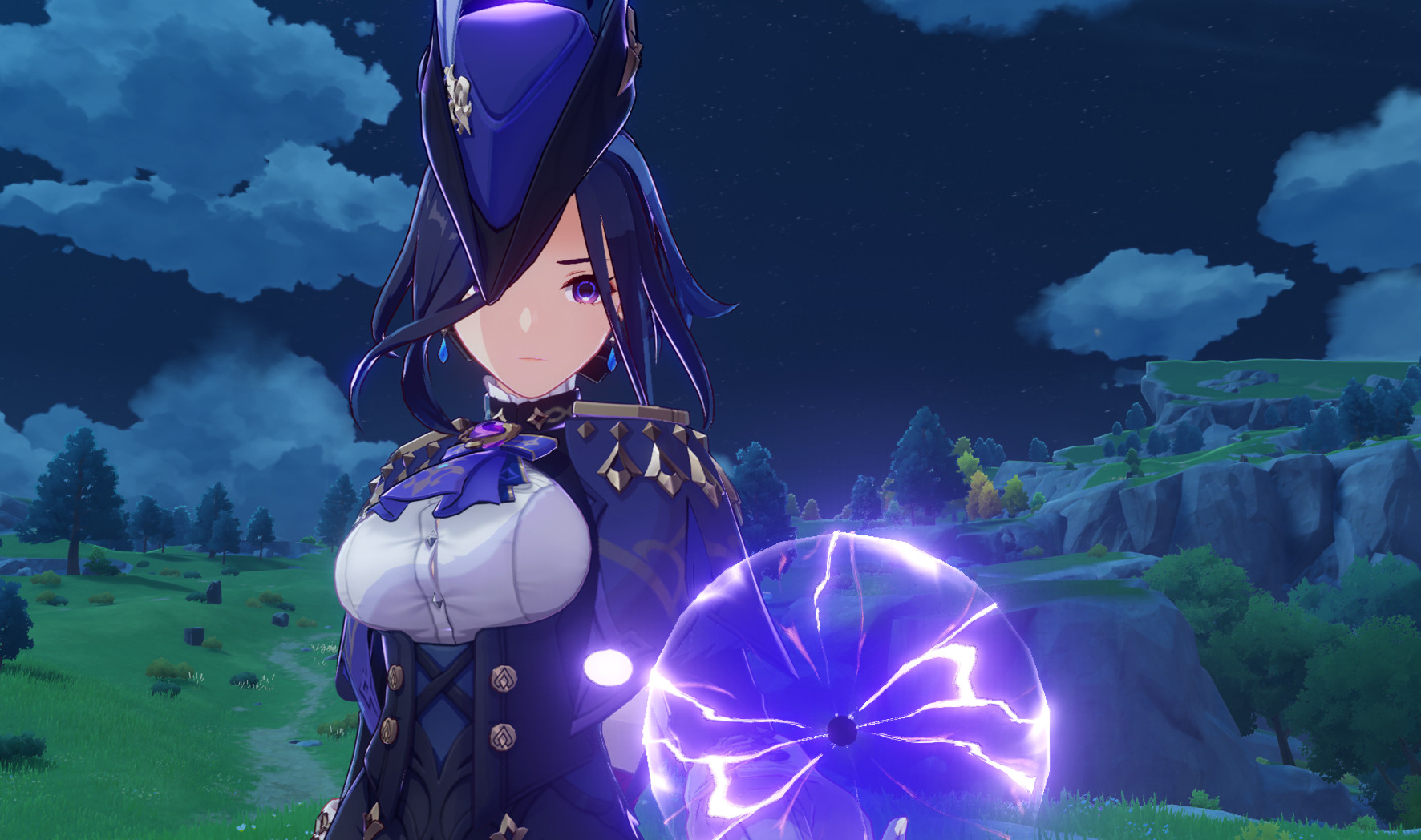 Raiden in Clorinde's outfit Mod for Genshin Impact | GI Mods