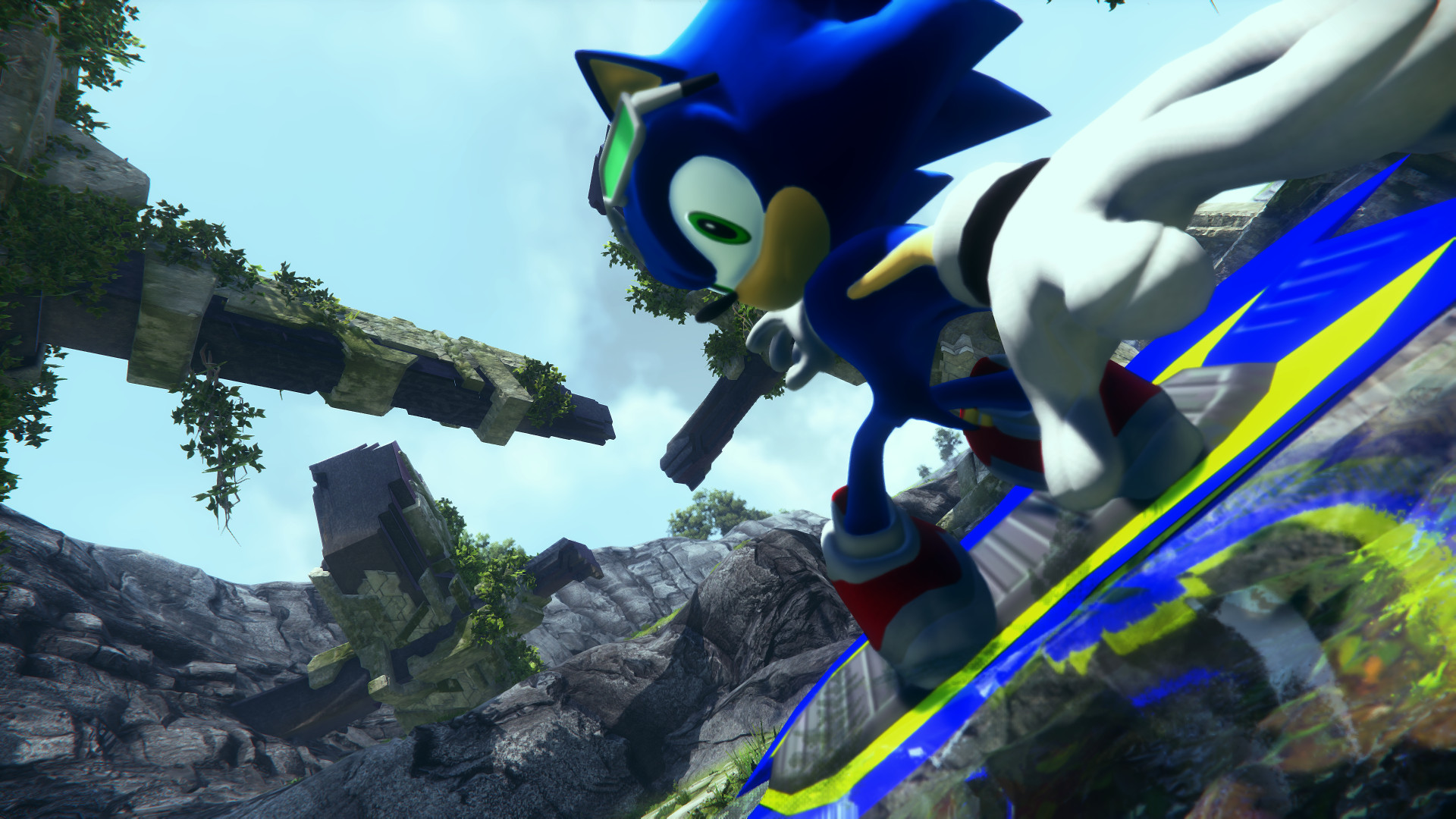 (NEW UPDATE!!) Playable Extreme Gear Board Mod for Sonic Frontiers ...