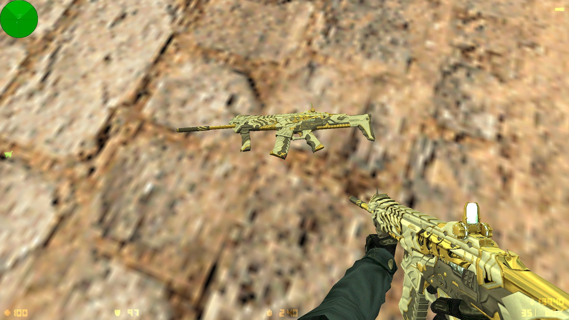 Crossfire SCAR Light-BaiHu Mod for Counter-Strike 1.6 | CS1.6 Mods