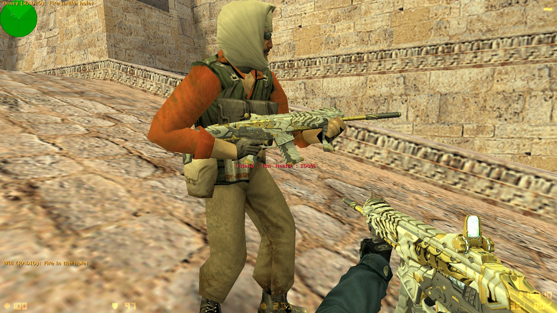 Crossfire SCAR Light-BaiHu Mod for Counter-Strike 1.6 | CS1.6 Mods