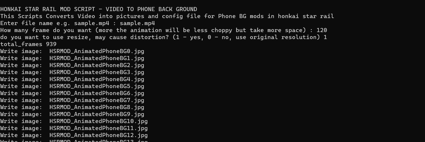 DIY Animated Phone Background Mod for Honkai Star Rail | HSR Mods
