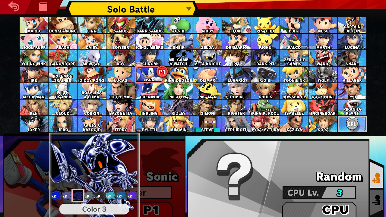 Fake Metal Sonic Mod for Super Smash Bros. Ultimate | SSBU Mods