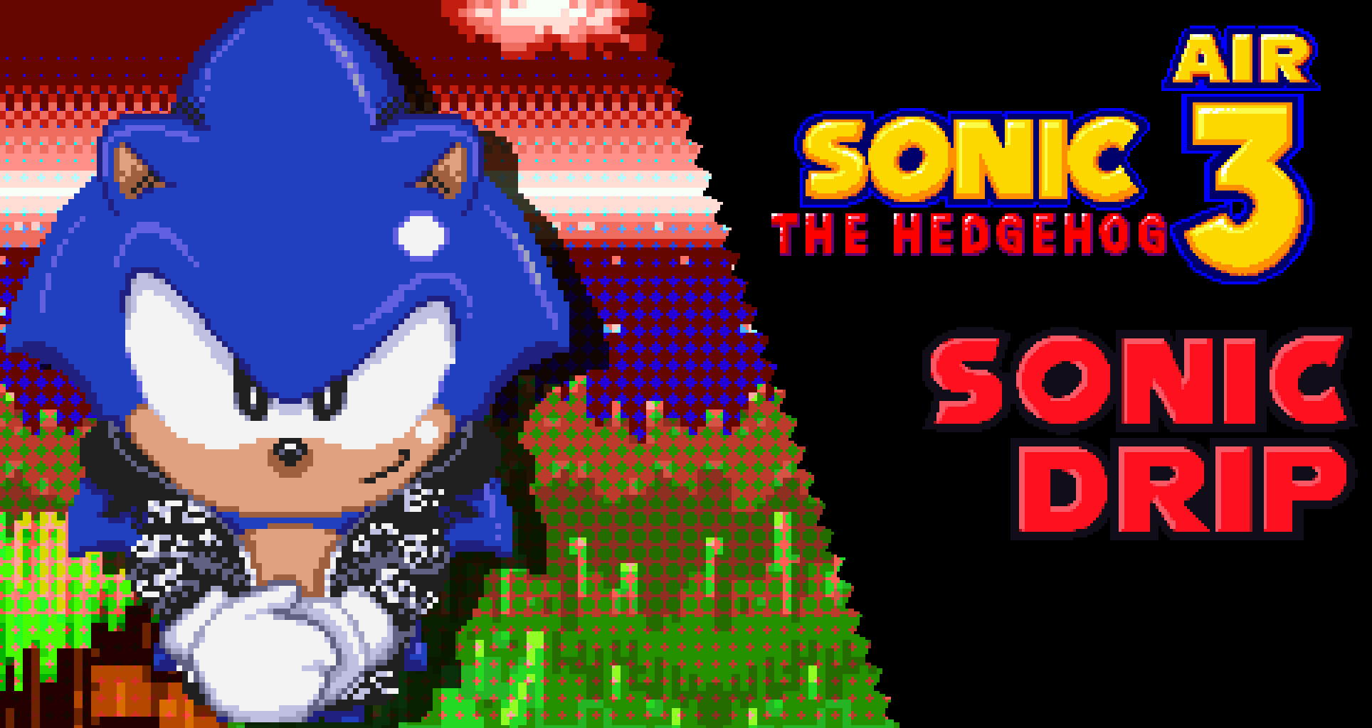 Sonic Drip Mod for Sonic 3 A.I.R. | S3AIR Mods