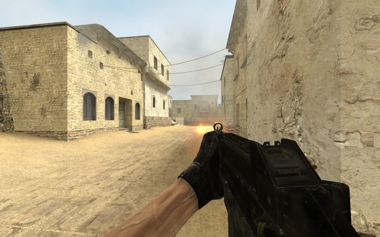 MW2R UMP-45 on MW animations Mod for Counter-Strike: Source | CS:S Mods