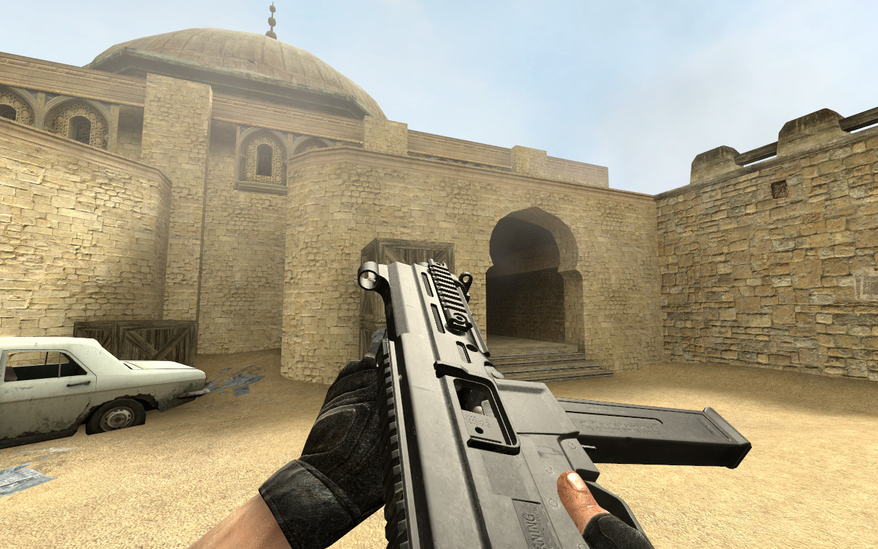 MW2R UMP-45 on MW animations Mod for Counter-Strike: Source | CS:S Mods