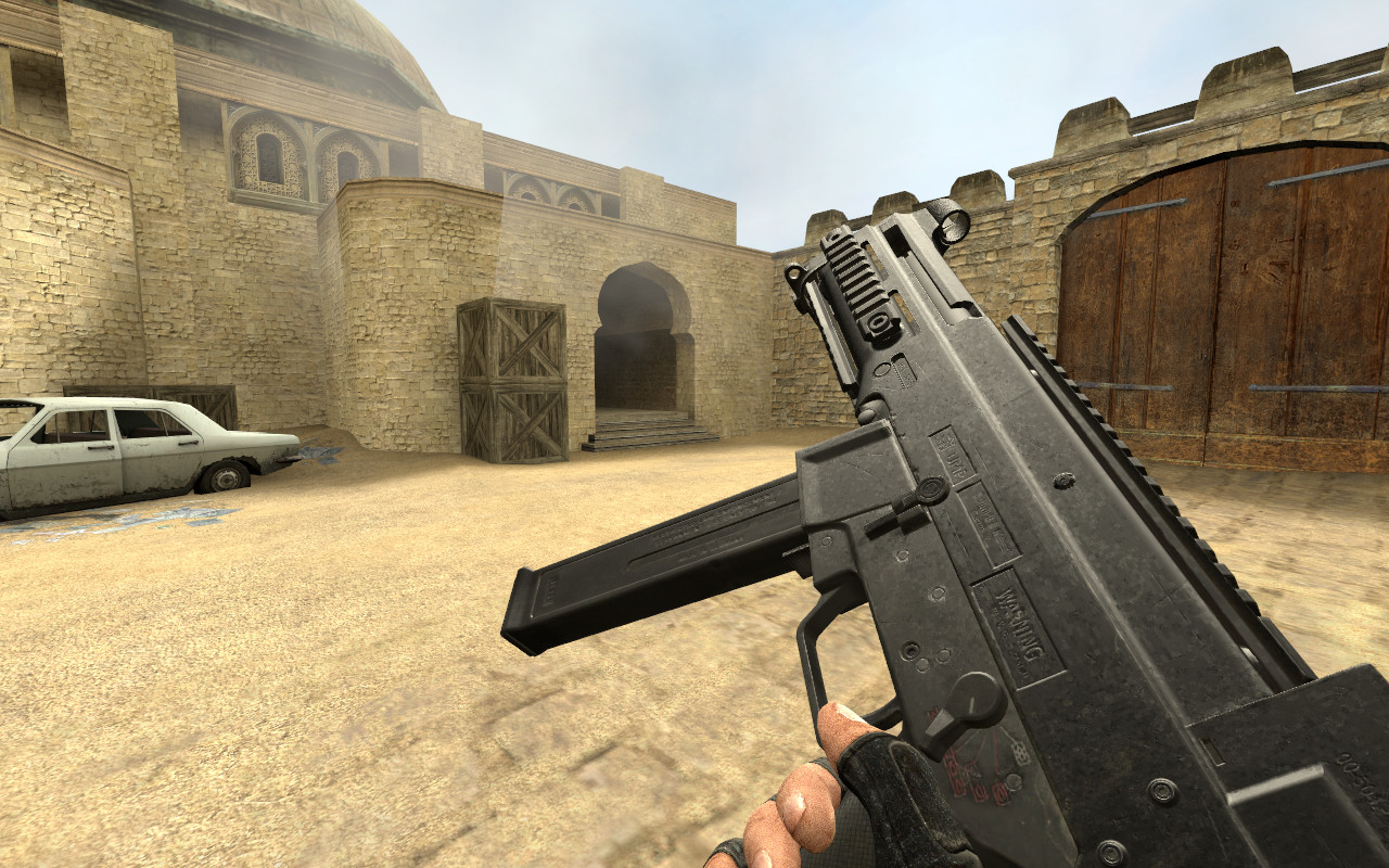 MW2R UMP-45 on MW animations Mod for Counter-Strike: Source | CS:S Mods