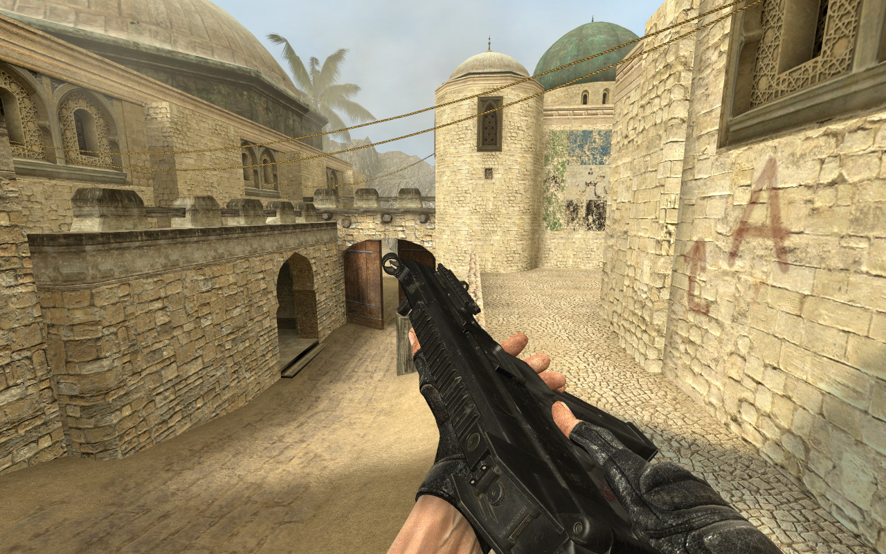 MW2R UMP-45 on MW animations Mod for Counter-Strike: Source | CS:S Mods